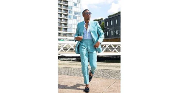 Milo Cool Peaked Lapel Best Fitted Prom Outfits for Men